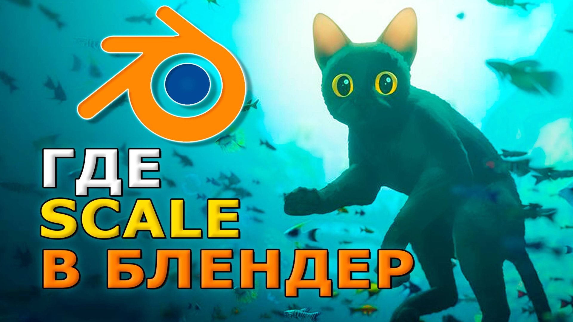 Где scale в блендере