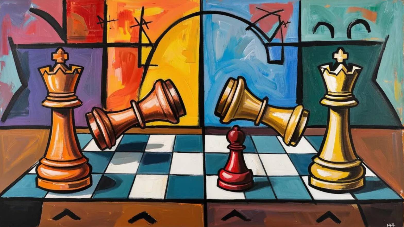 Пожертвовал 2 ладьи и зевнул в стиле Дин Лижэня.