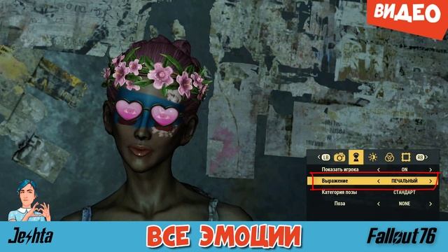 Эмоции 😇 в Fallout 76 ☢️