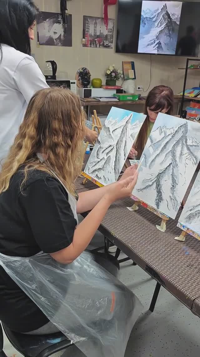 Как я рисовала свою первую картину в осознанном возрасте