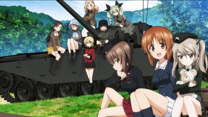 Сериал девушки и танки - 1 сезон 14 серия / Girls und Panzer