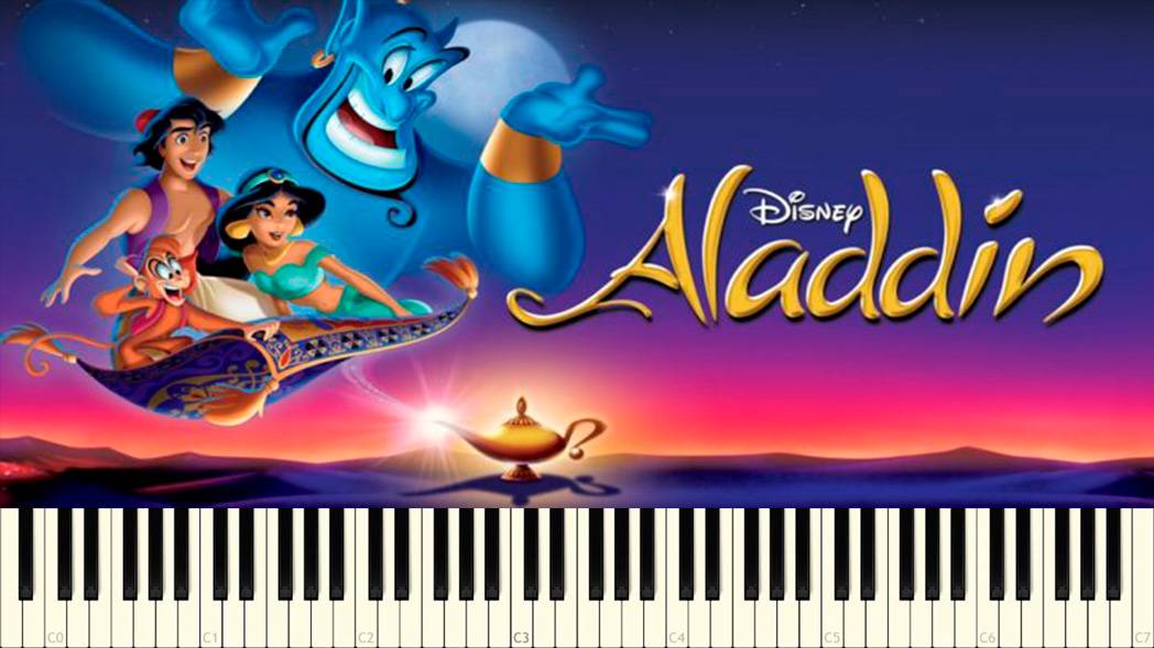 Алладин. A Whole New World. Разбор Мелодии (Tutorial)