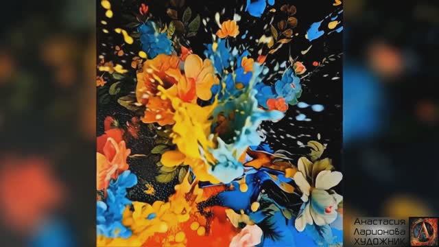 КАРТИНА роспись| Ларионова Анастасия |Художник | Живопись в Движении