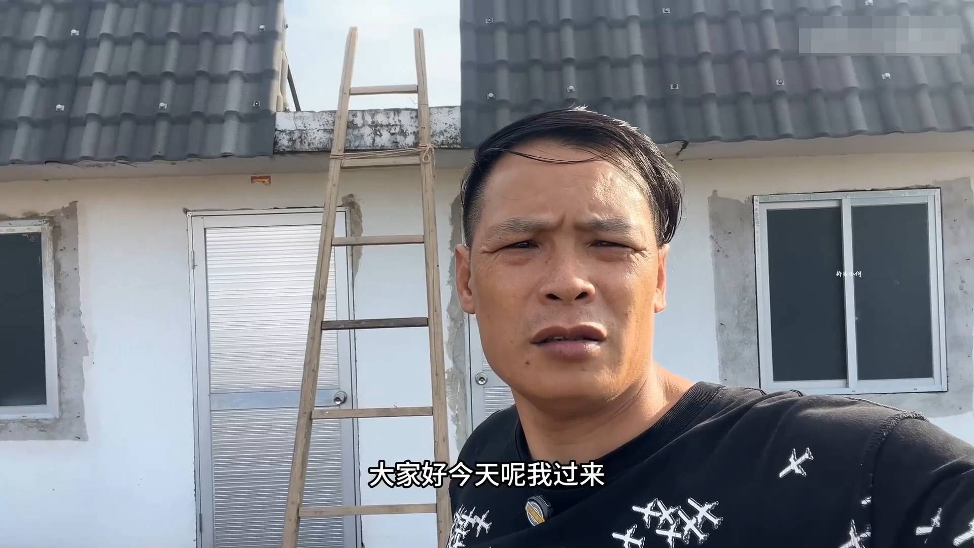 Сяо Хэ из Цяотоу - Дядя по отцовской линии обнаружил на крыше осиное гнездо