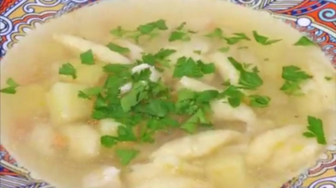 Суп с клецками