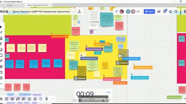 MIRO/ МИРО. Обратная связь в режиме реального времени