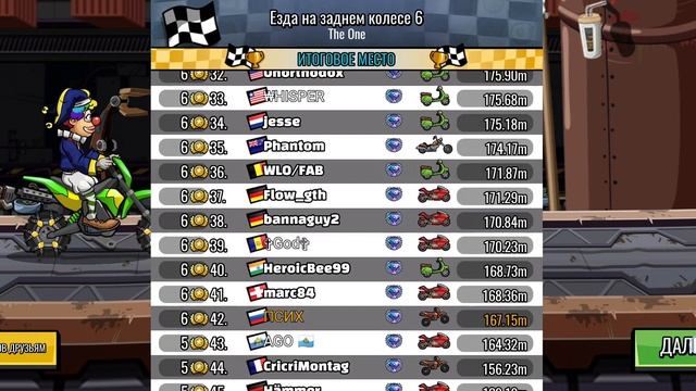 HILL CLIMB RACING 2 Событие The One
