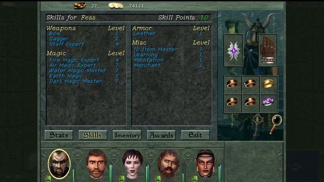 Might and Magic 8: Day of Destroyer. Часть 12. Naga vault.