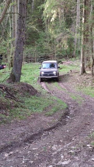 Подъем в горку на Ниве