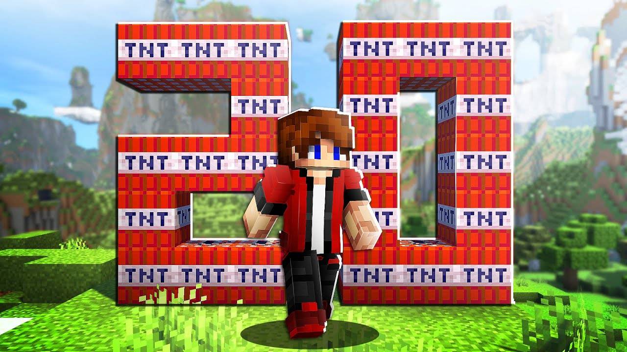 20 НОВЫХ Секретных ЛАЙФХАКОВ с TNT в Майнкрафт!