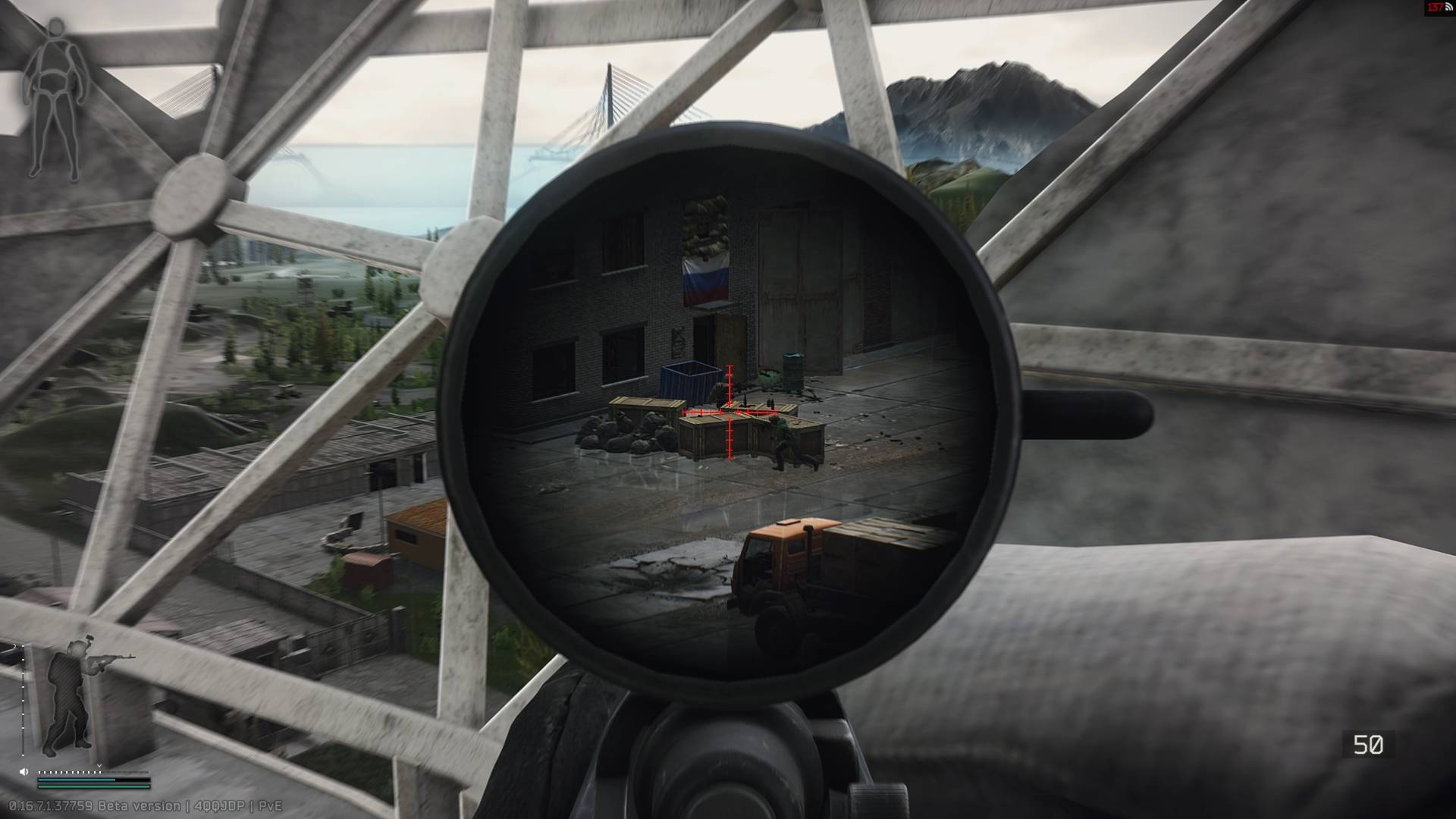 200 Escape from Tarkov 0.16.7 PVE Снайпер-психопат