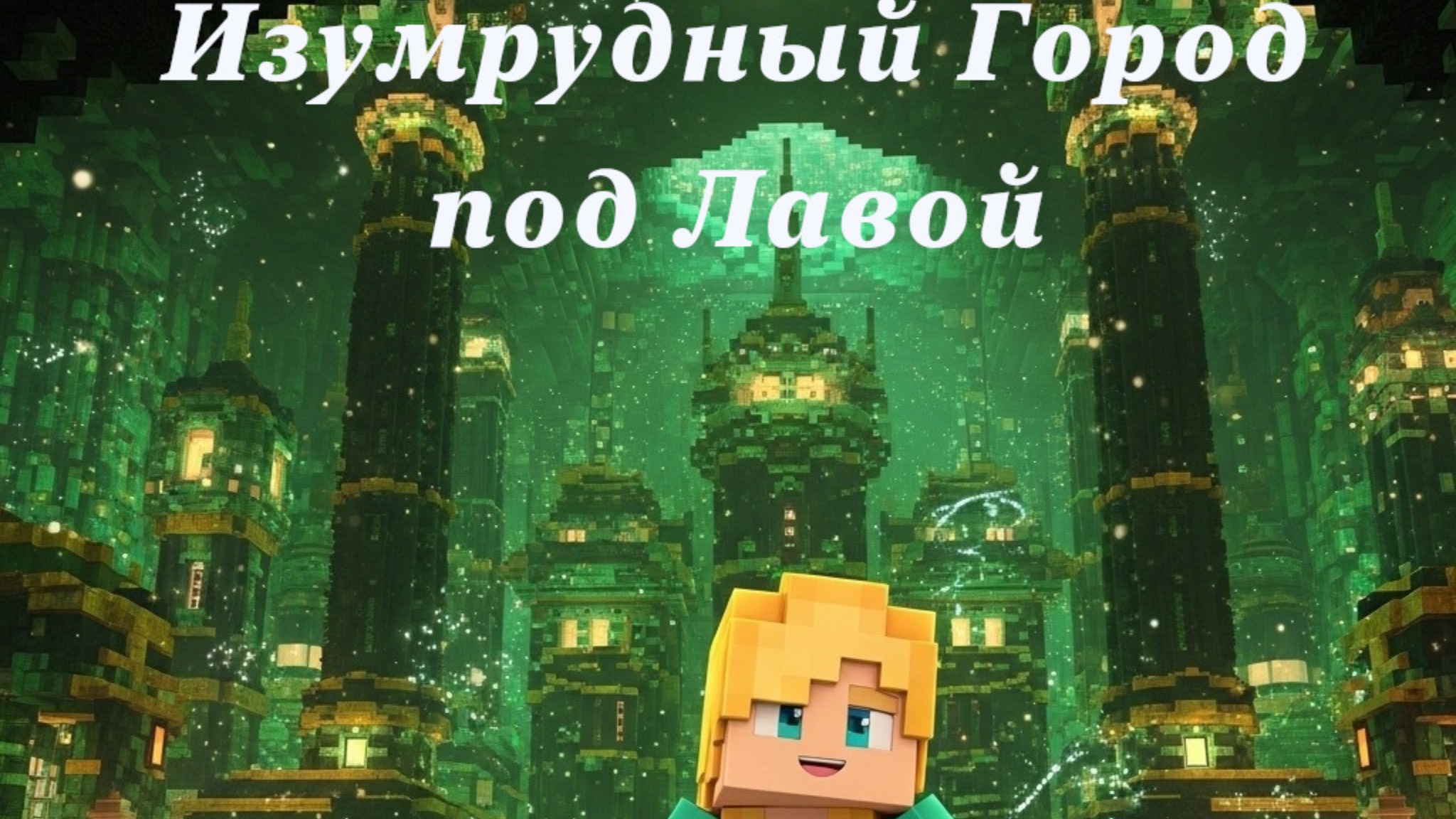 Сказка Майнкрафт- Изумрудный город под лавой . Е.Клюева