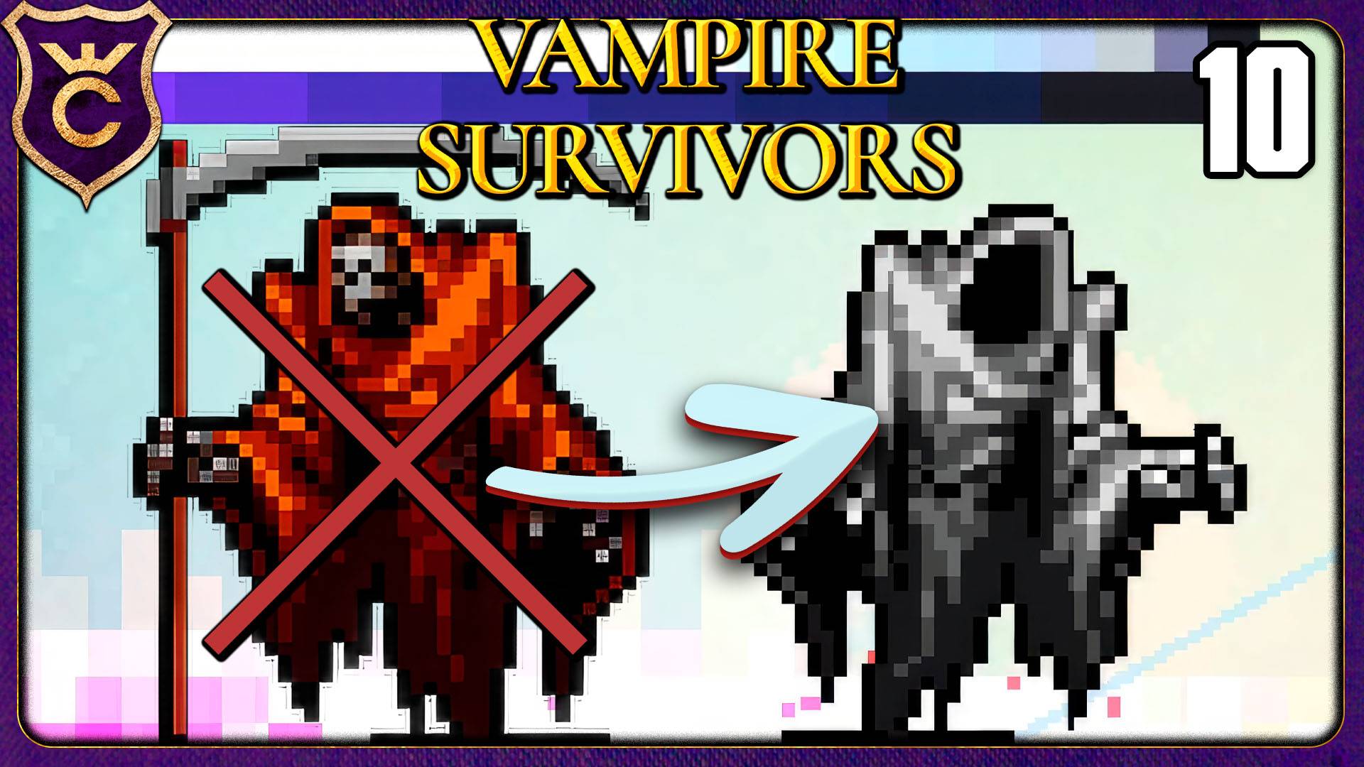 ПОБЕДИЛ КРАСНОГО ЖНЕЦА! 10 Vampire Survivors Новое Начало