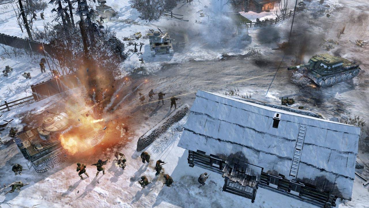 Company of Heroes 2 Часть 9 ОХОТА НА ТАНК