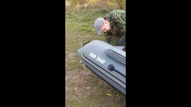Видео обзор от пользователя на лодку  HD 340 НДНД