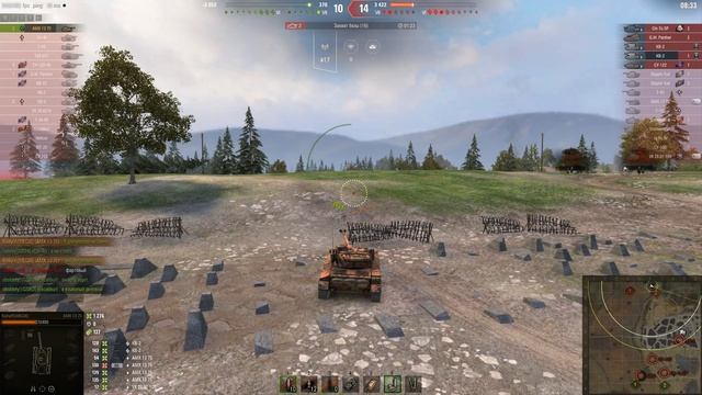 World Of Tanks. Бой на AMX 13 75 (Мастер)