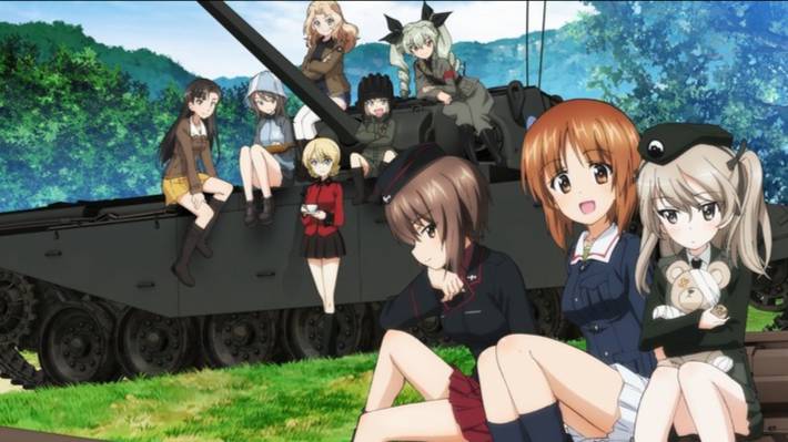 Сериал девушки и танки - 1 сезон 11 серия / Girls und Panzer