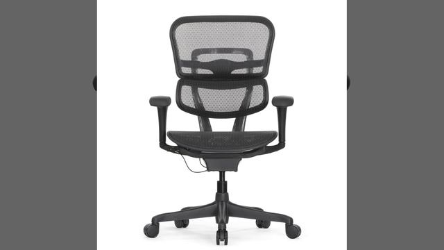 Черное сетчатое кресло Falto Ergohuman 2 Project