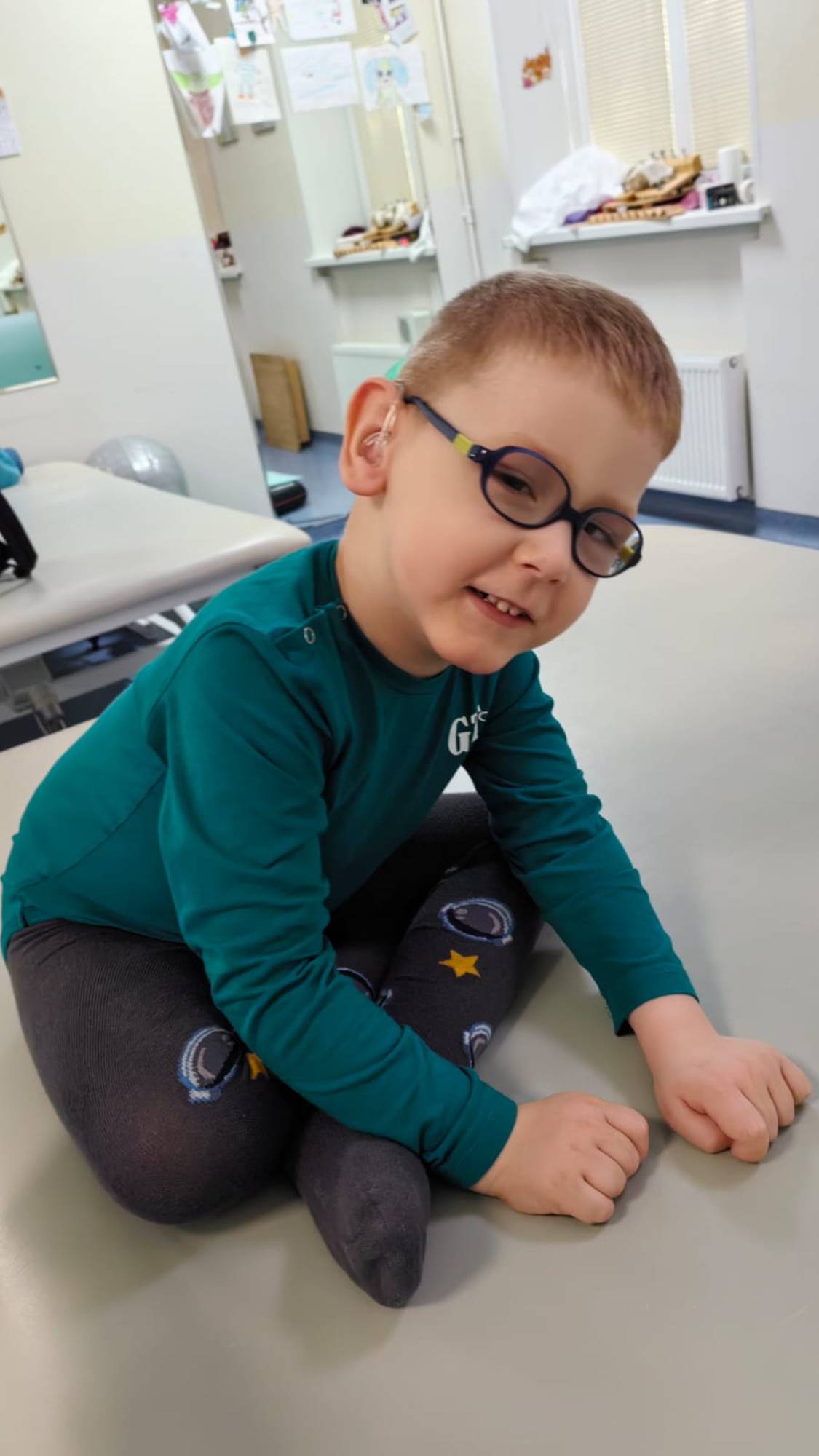 Илья проходит реабилитацию