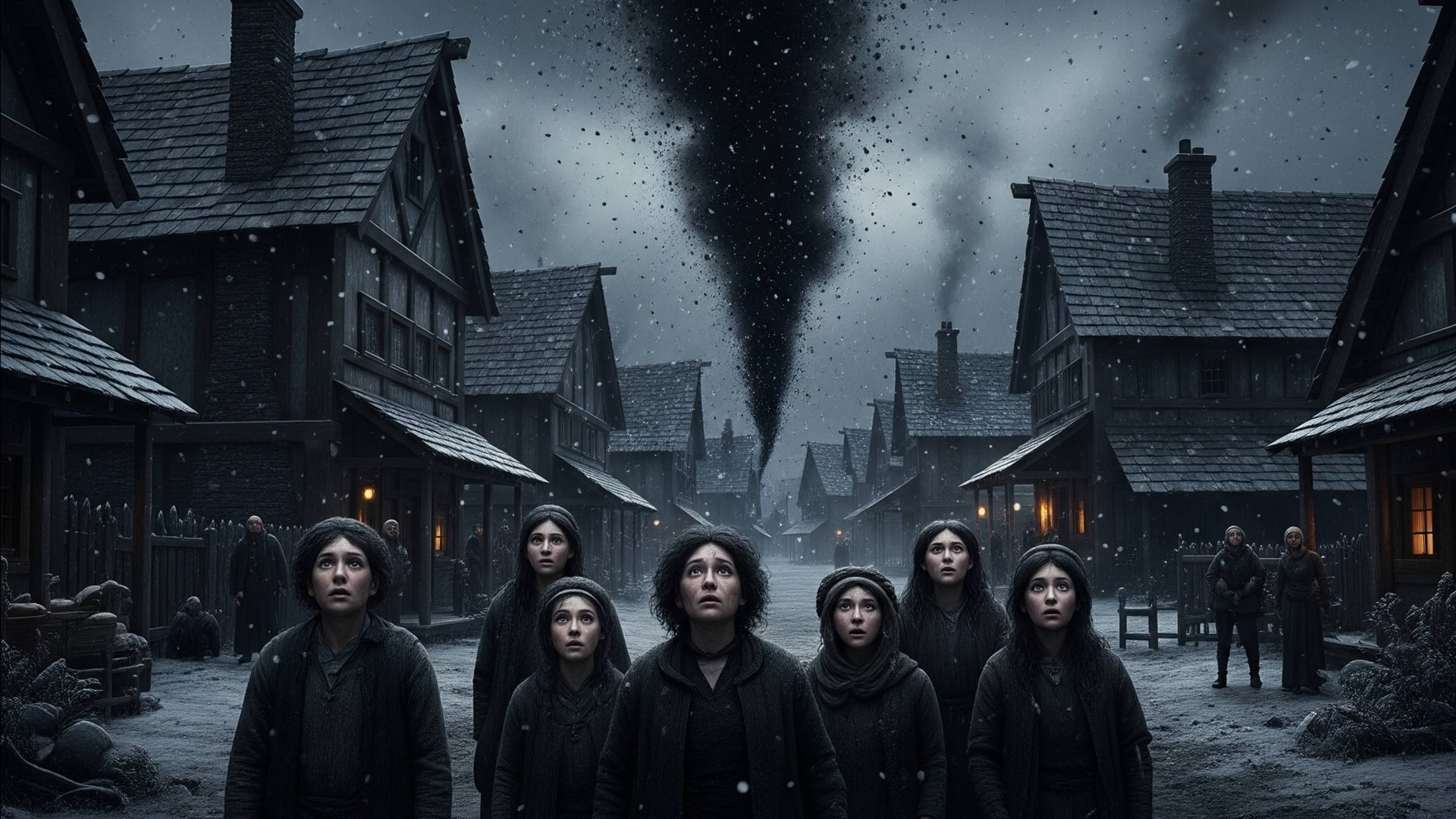 сквозь экран
 черная пурга 6
 "Они вырвались в сеть. Теперь ты — следующий.