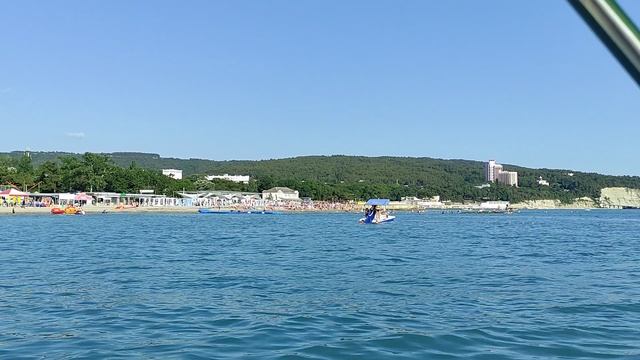 Дивноморское со стороны моря