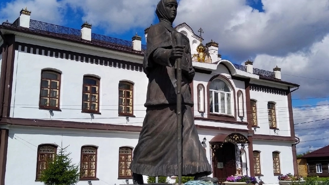 Исторические прогулки по Ишиму. Памятник Прасковьи Луполовой.