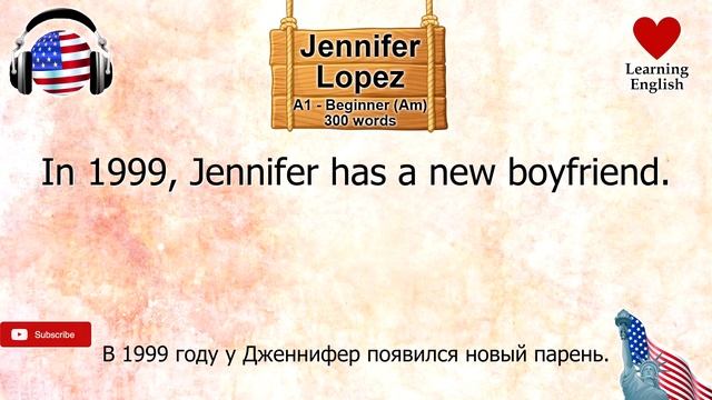 Beginner 300w_Jennifer Lopez_American Pronunciation