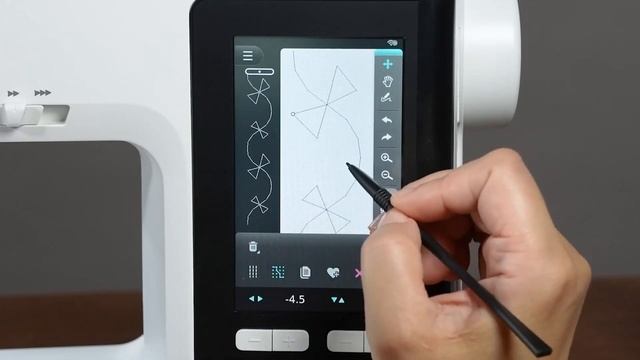 NECCHI 700 | Редактирование строчек