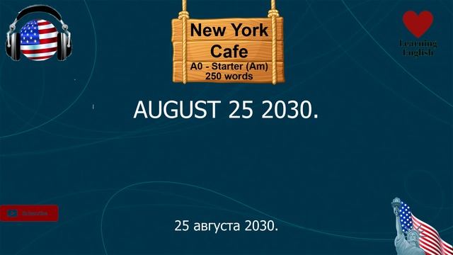 Starter 250w_New York Cafe_American Pronunciation