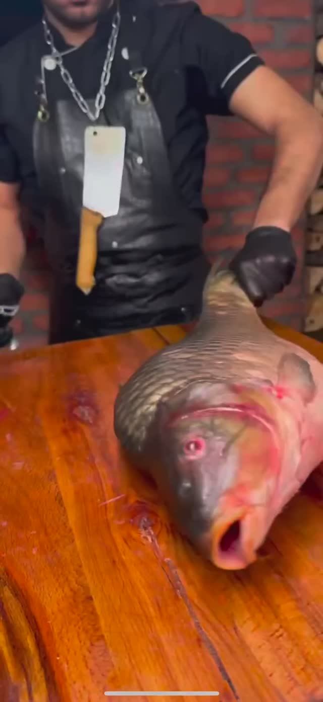 Сазан в печи или духовке