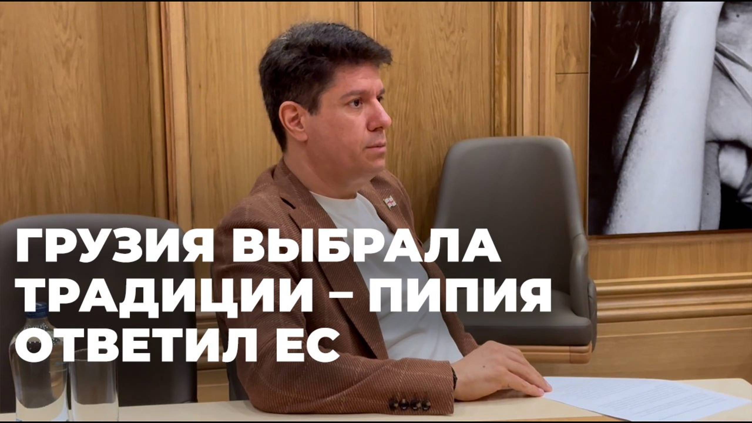 Грузия и ЕС: Пипия назвал условие сохранения безвиза неприемлемым