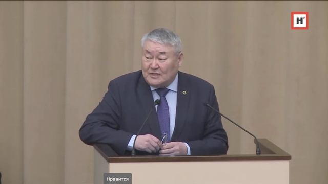 Выступление ученого, члена-корреспондента РАН В.В. Филиппова в Российской академии наук
