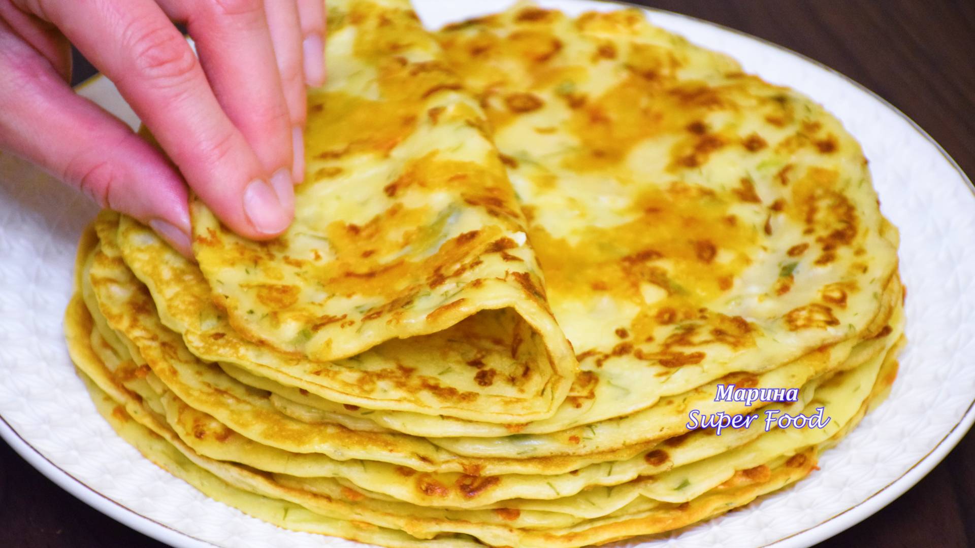 Быстрые лепешки из кабачков на сковороде