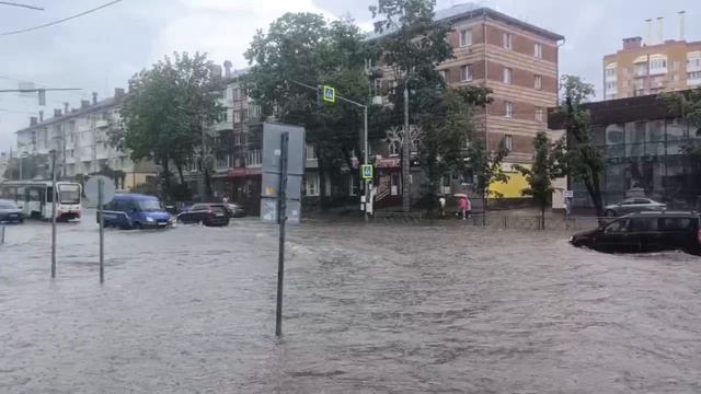 Потоп в Смоленске 17 июля