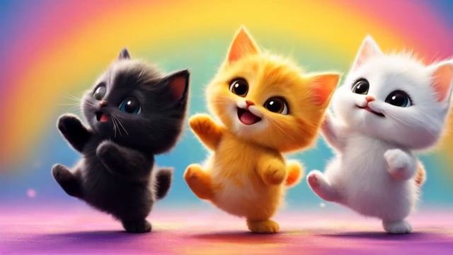 танцующие кошки