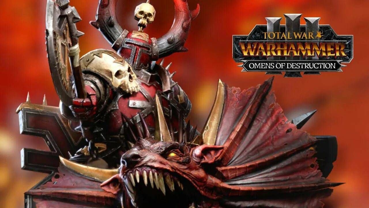 Тотал вар вархаммер 3 прохождение за Арбаала Непобеждённого часть 3 ( вся Люстрия под контролем)