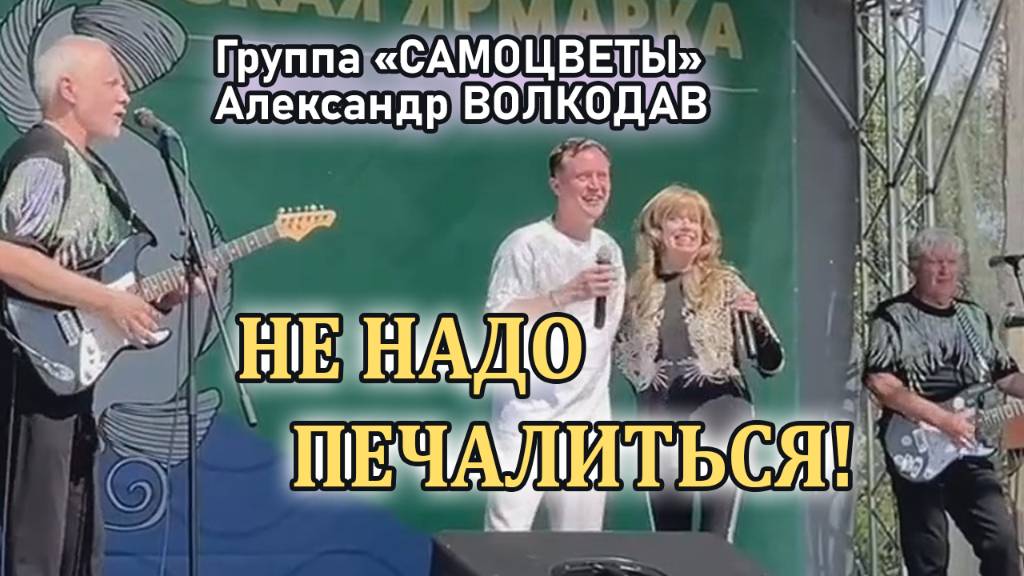 "НЕ НАДО ПЕЧАЛИТЬСЯ" гр. "Самоцветы" и Александр Волкодав - XIII Соминская Петровская ярмарка 2025