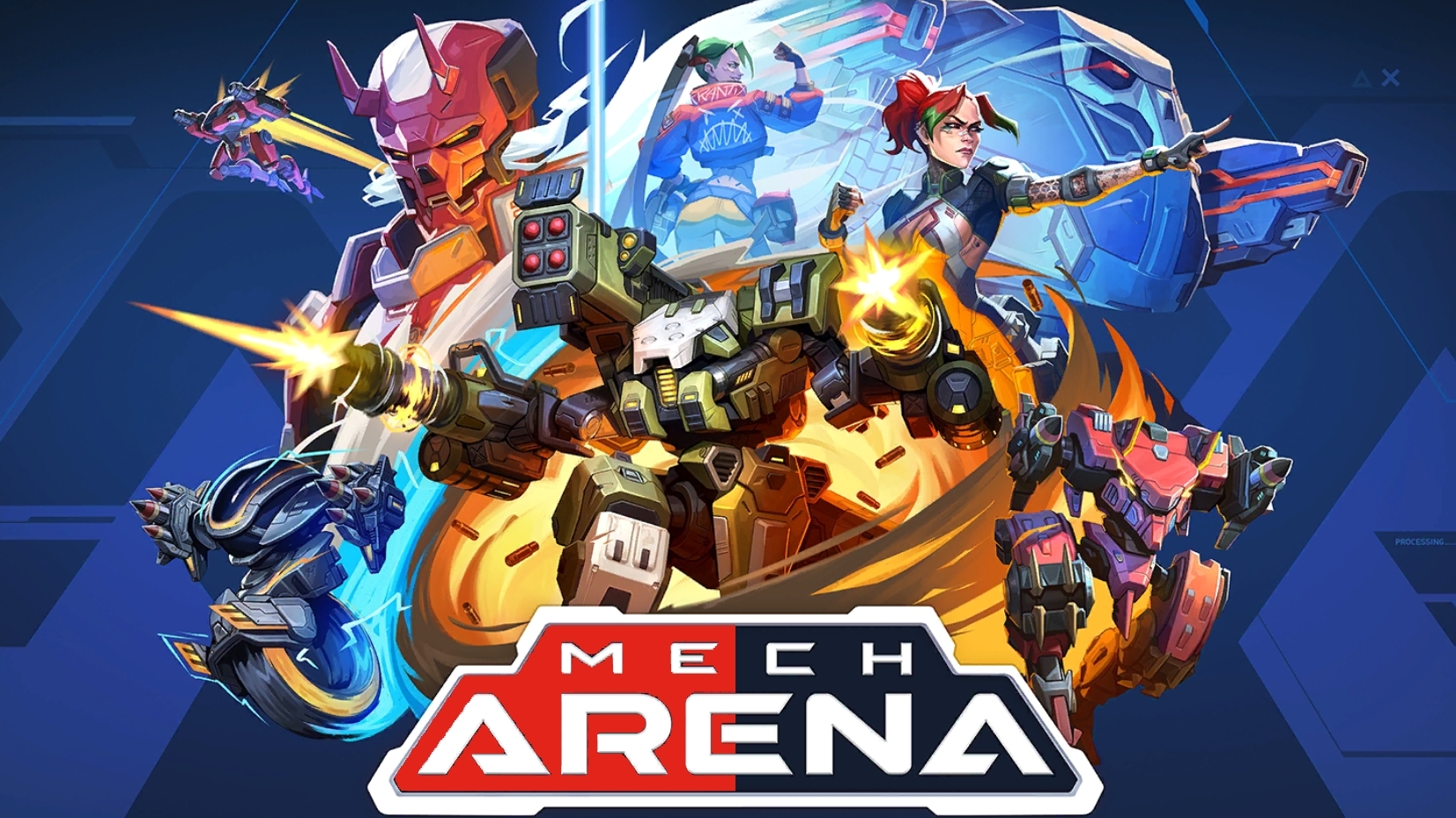 mech arena матч