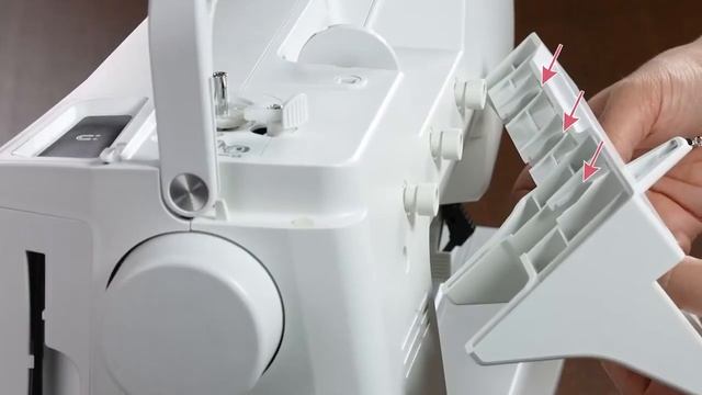 NECCHI 1200 | Установка платформы с катушкодержателями