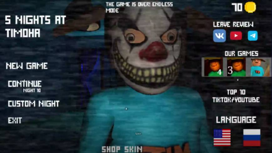 5 ночей с Тимохой 1.НОЧЬ 9-НОЧЬ 10! ХАРДКОР ТИМОХИ НАЧИНАЕТСЯ!Ждём 5 ночей с Тимой 5