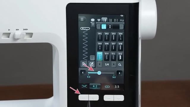 NECCHI 9999 | Регулировка натяжения верхней нити