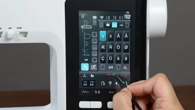 NECCHI 9999 | Комбинирование схем стежков