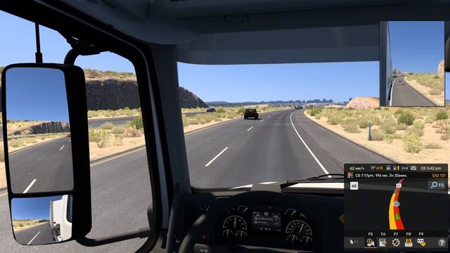 Рейс Финикс - Лас-Вегас .American Truck Simulator 10