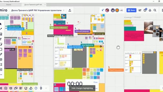 Управление проектами: классические и гибридные методы. Проведение онлайн в MIRO / МИРО