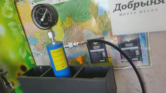 Маслопресс "Добрыня-20" бюджетный/ холодный отжим/проверка пресса перед работой/Давление 20тонн