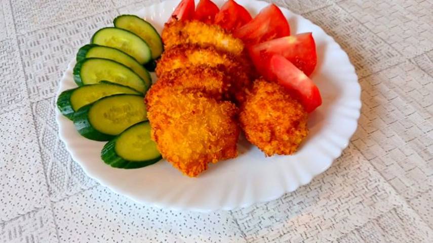 Наггетсы по Домашнему //Вкусная Хрустящая Корочка нежные внутри //