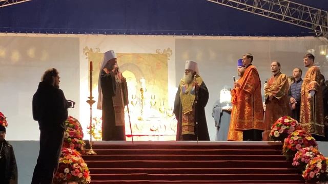 Напутственное слово митрополита Евгения на Крестный ход 17.07.2025