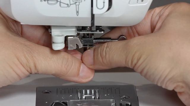 NECCHI 700 | Замена иглы. Установка двойной иглы