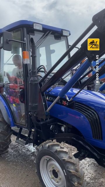 Честный отзыв на трактор Ловол 354 с кабиной Отзыв от клиента Автоспецтехника Самара