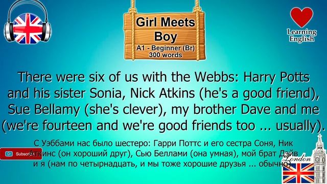 Beginner 300w_Girl Meets Boy_British Pronunciation